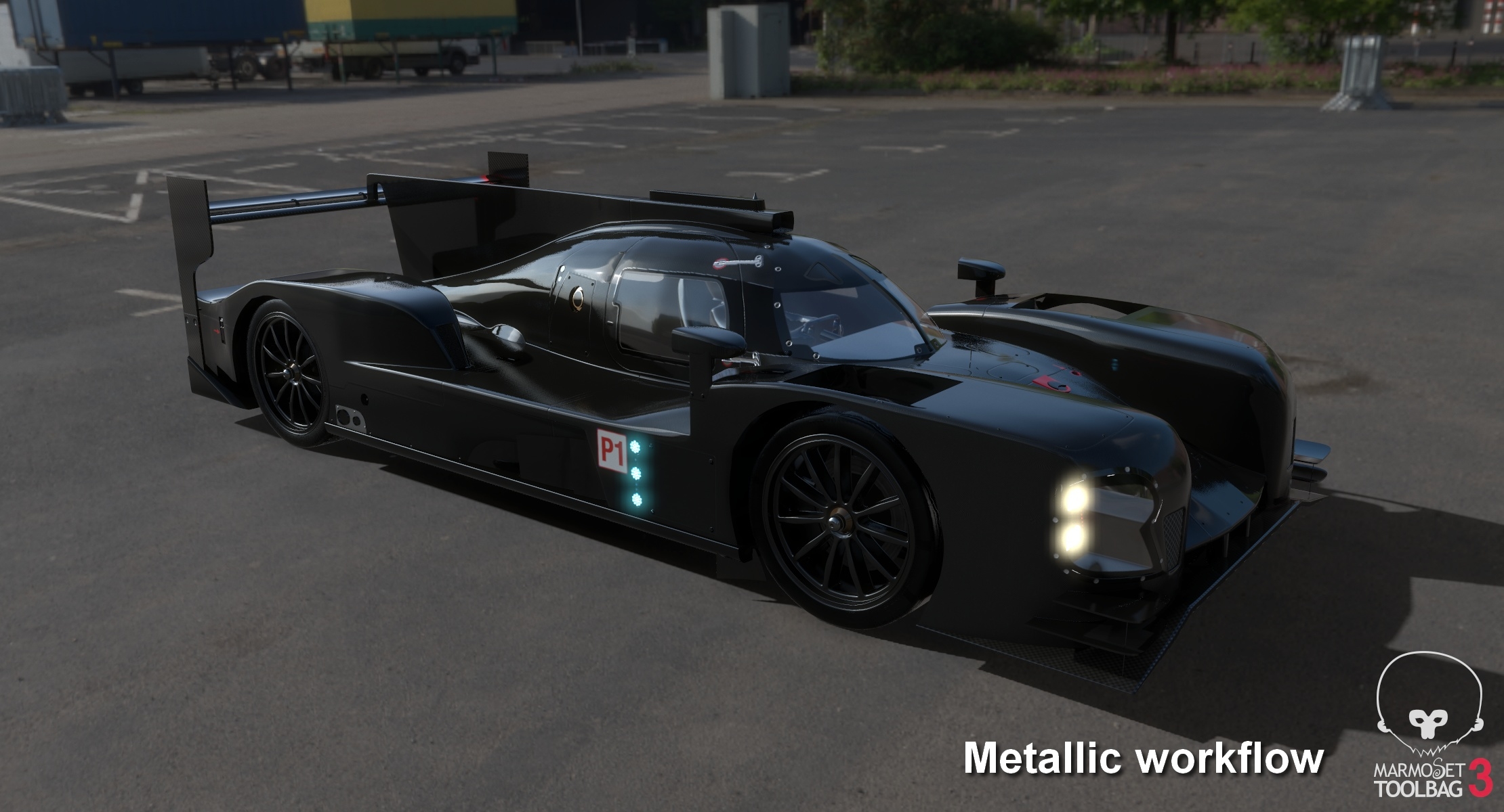 Br engineering br1 lmp1 3D model - TurboSquid 1361135