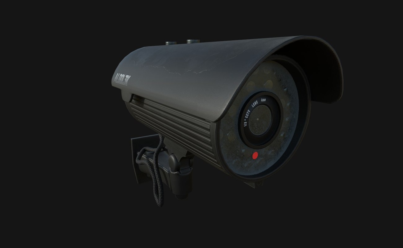 Security camera 3D model - TurboSquid 1361236