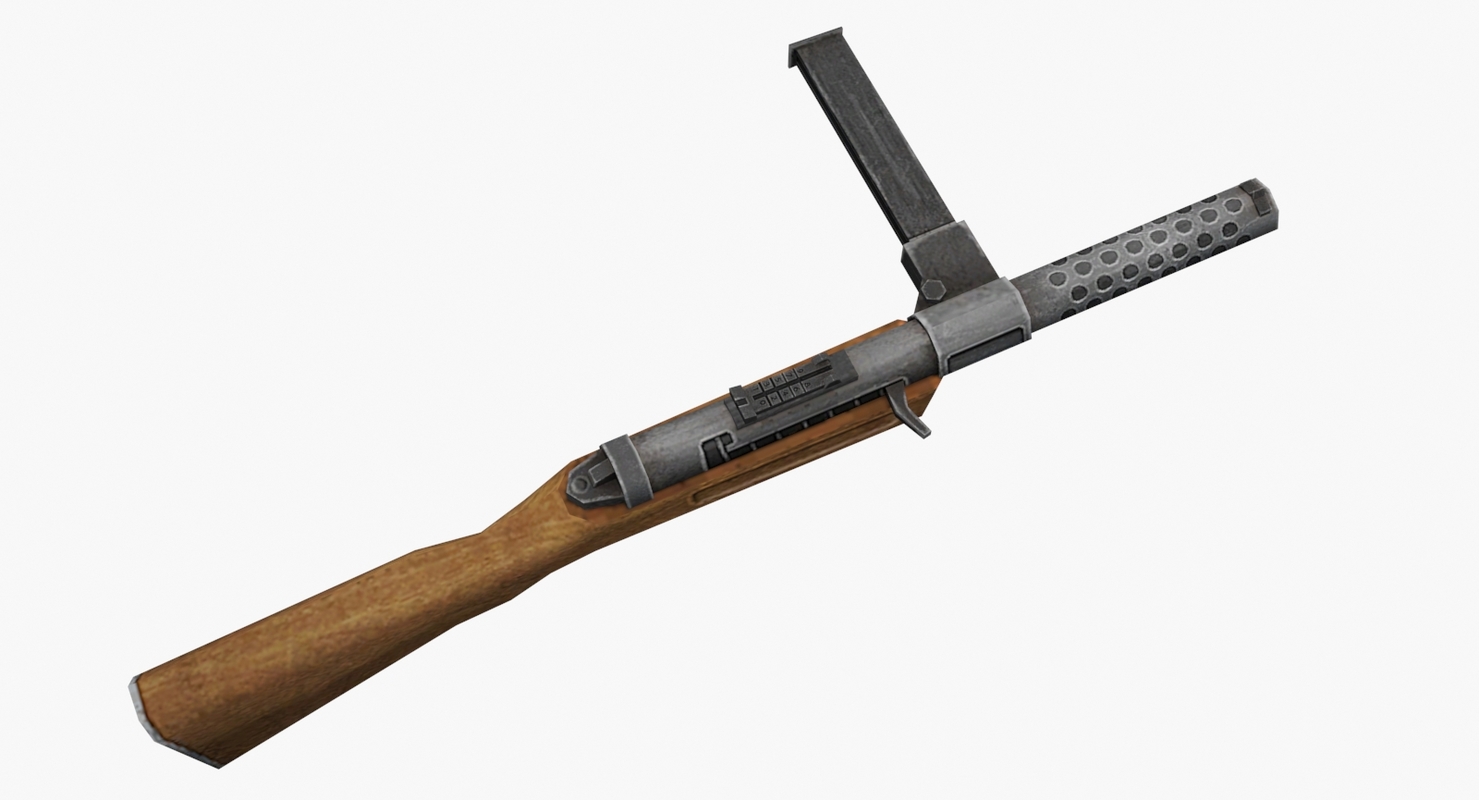 Mp28 gun 3D model - TurboSquid 1361414