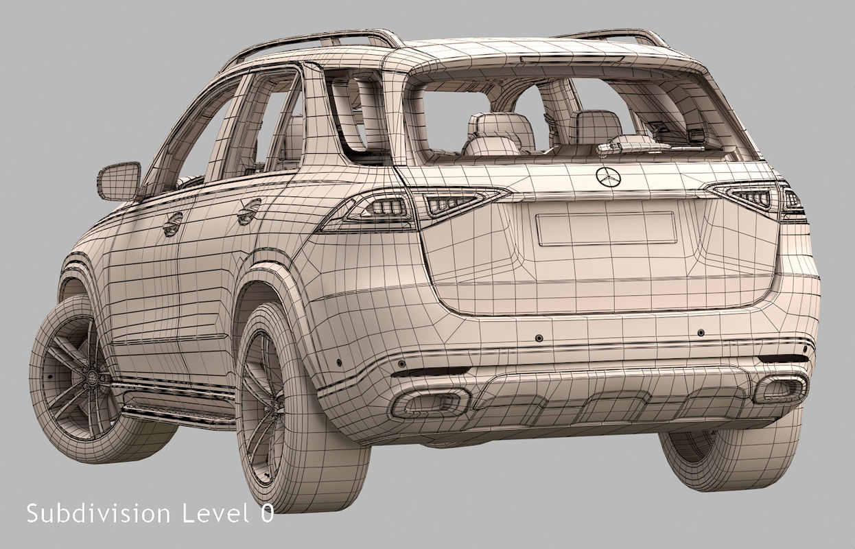 2020 mercedes benz gle 3D model - TurboSquid 1361443