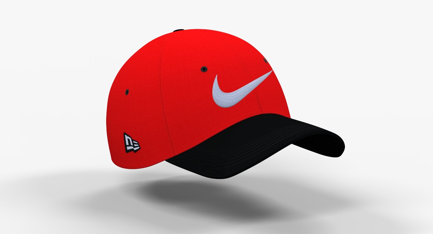 Baseball cap embroidery nike 3D model - TurboSquid 1361531