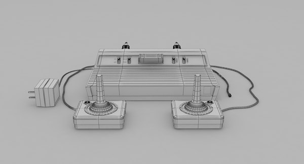 3D model atari 2600 - TurboSquid 1361592