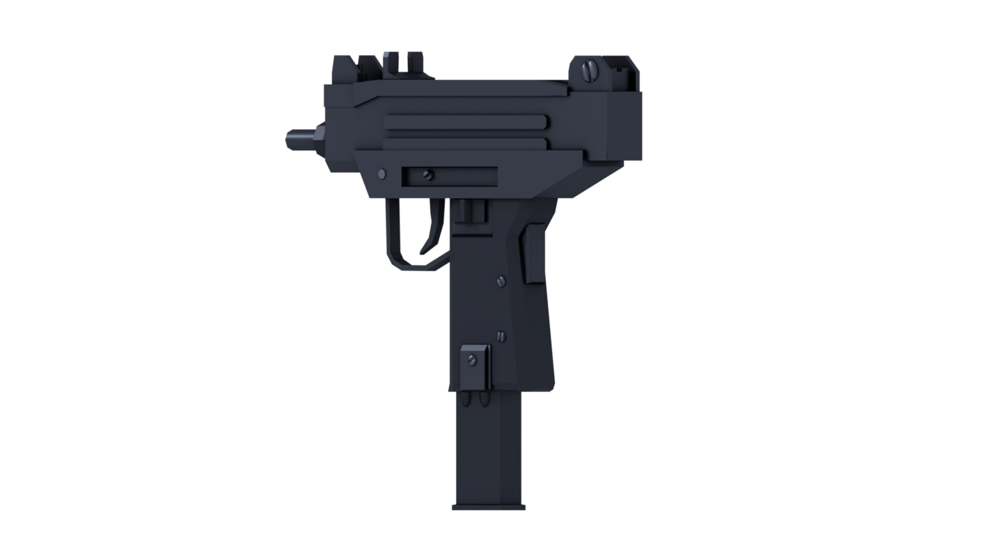 3D model micro uzi submachine gun - TurboSquid 1361572