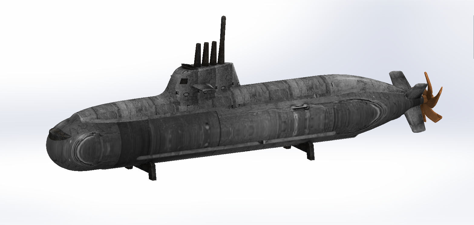 Typ 212 U-Boot 3D druckbar 3D-Modell - TurboSquid 1361622