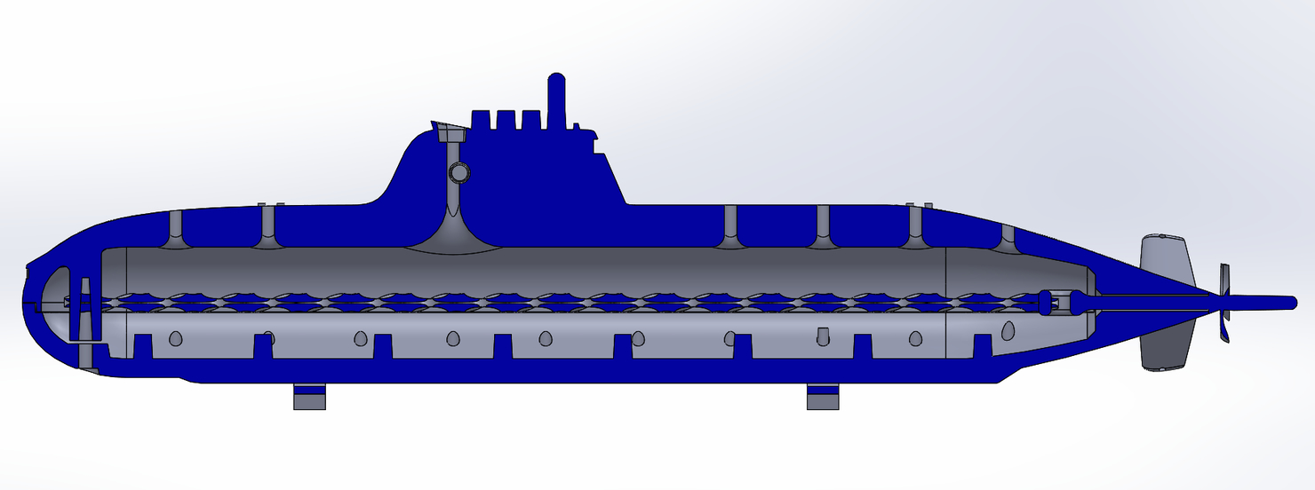Type 212 submarine 3D model - TurboSquid 1361622