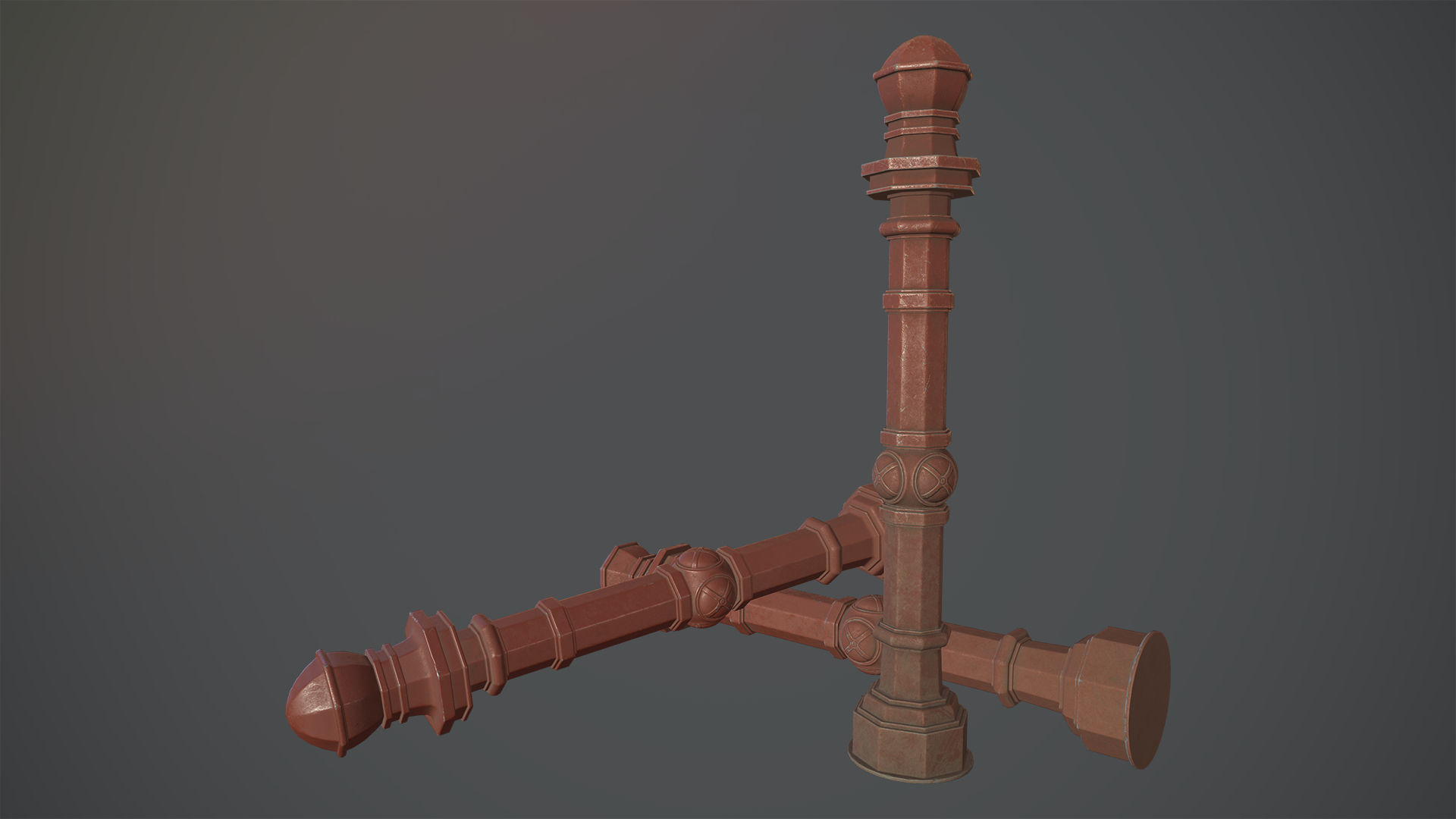 Barrier bollard pack 2 3D model - TurboSquid 1361747