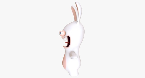 3D raving rabbids crazy lapins - TurboSquid 1361737