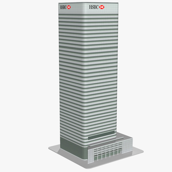 Hsbc tower london 3D model - TurboSquid 1361848