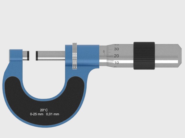 Micrometer 3D Models for Download | TurboSquid