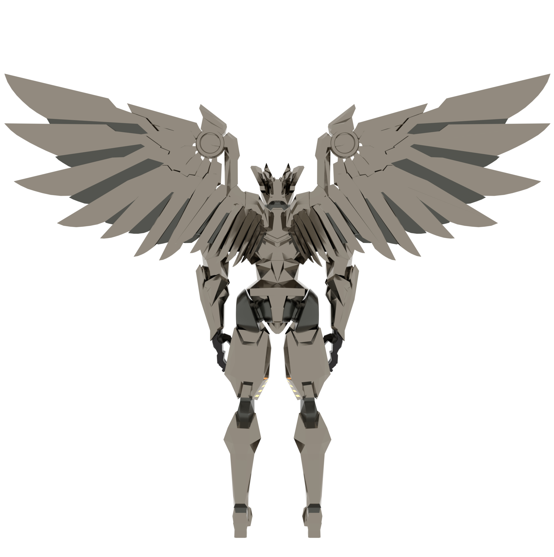 3D aorus robot figure - TurboSquid 1362117