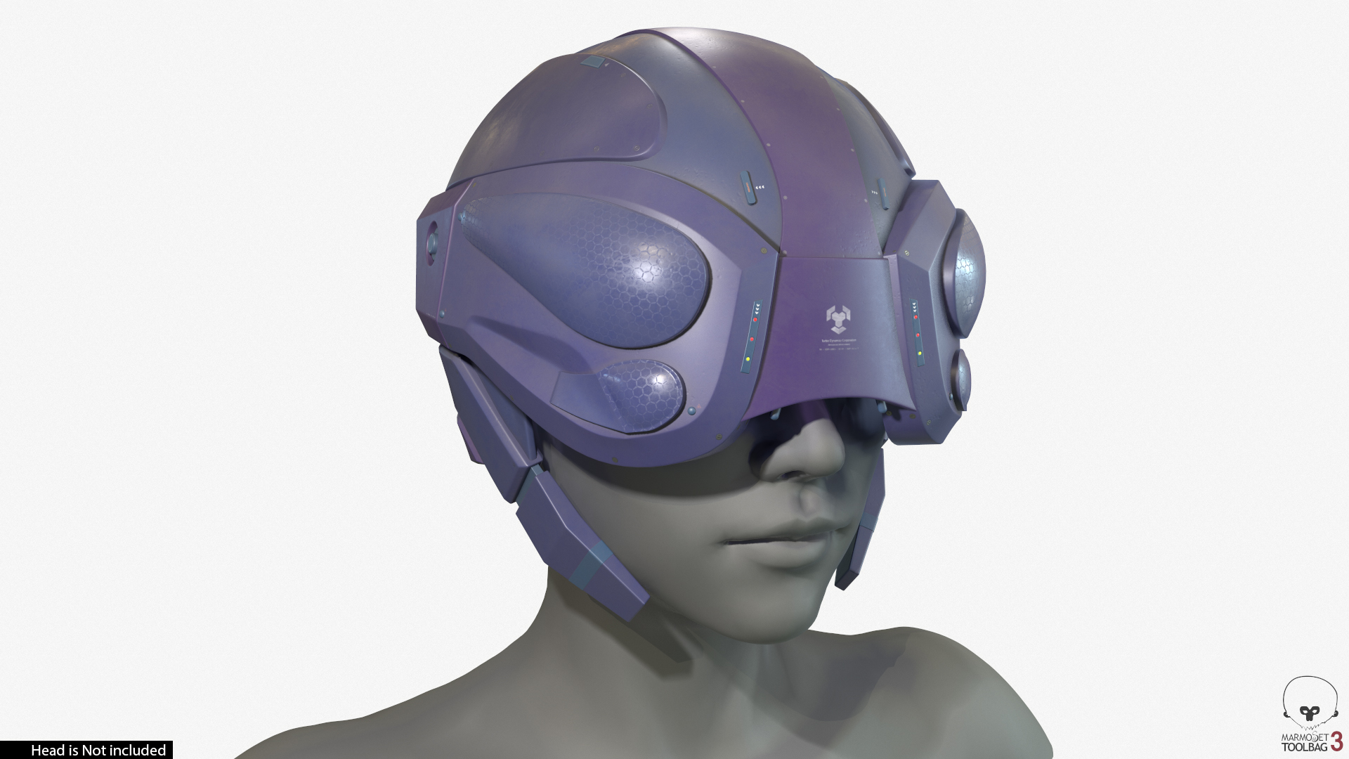 Pbr sci fi helmet 3D model - TurboSquid 1362149