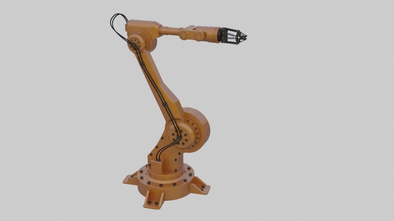 Industry robo arm model - TurboSquid 1362268
