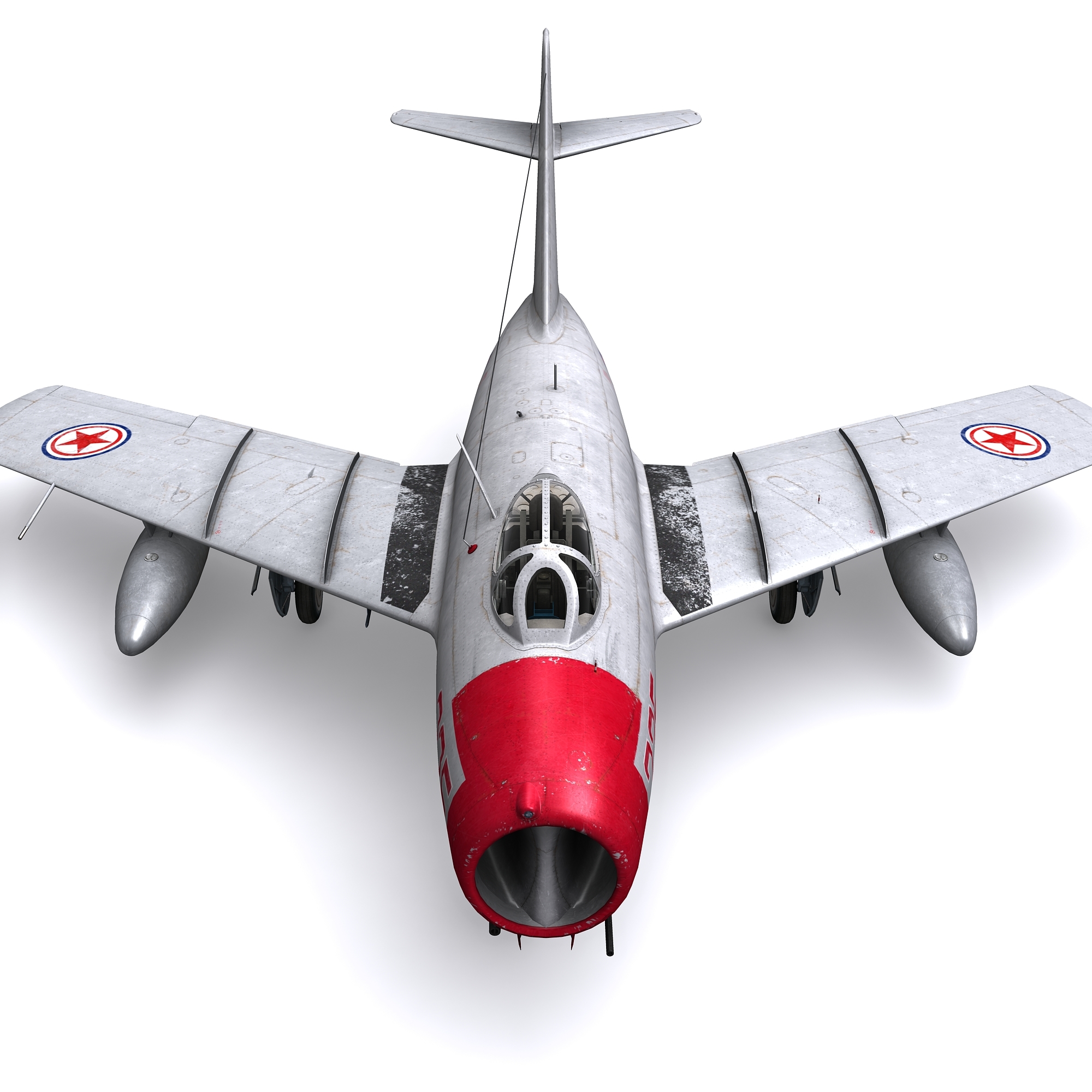 Mig-15 jet fighters pepelyaev 3D model - TurboSquid 1362442