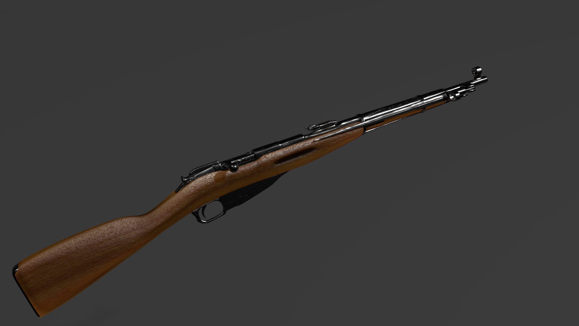 Mosin-nagant soviet m44 rifle 3D - TurboSquid 1362590