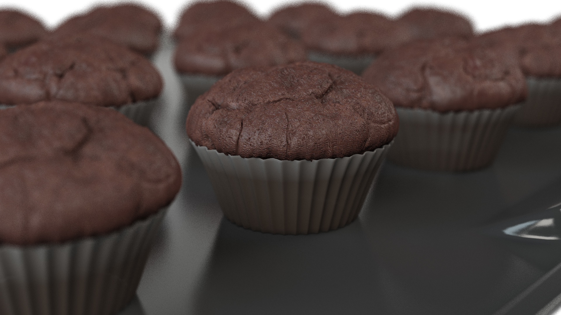 3D muffins animation - TurboSquid 1362630