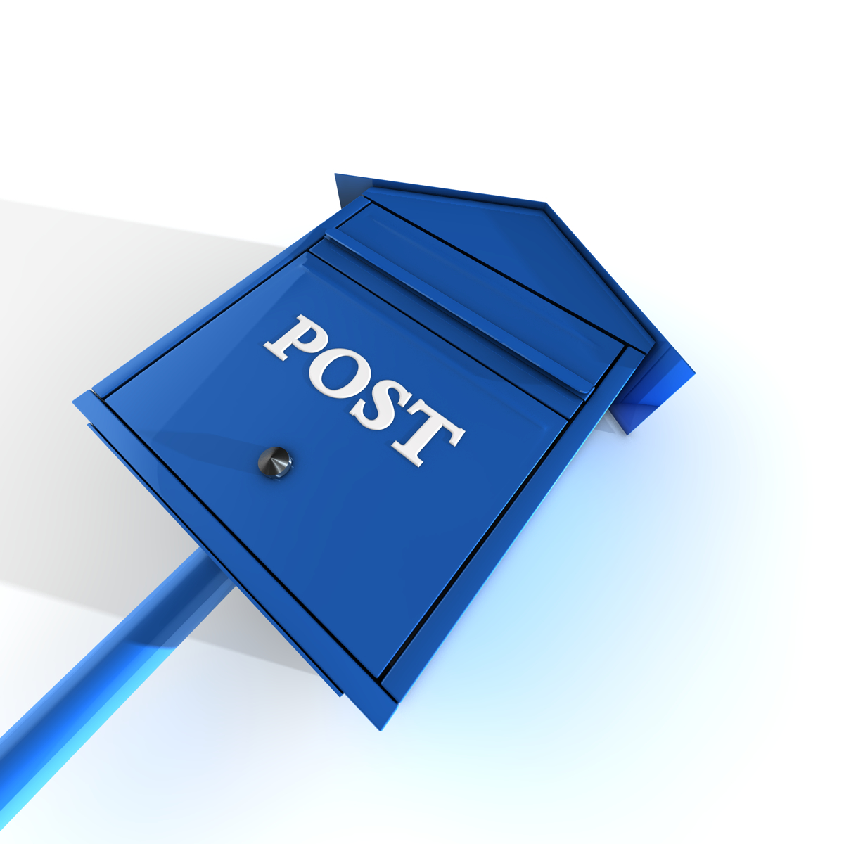 3D post box - TurboSquid 1362611