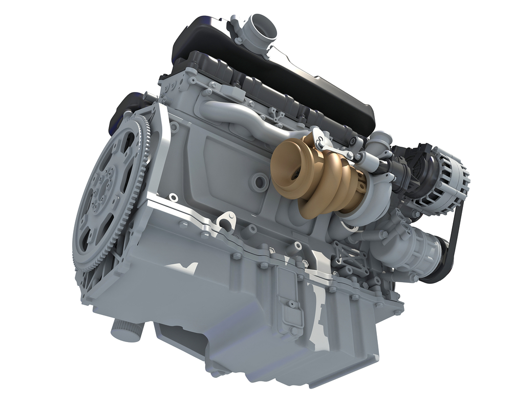 Twin turbo v12 car engine 3D - TurboSquid 1362674