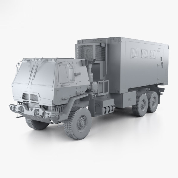 Oshkosh m1087 fmtv 3D model - TurboSquid 1362901