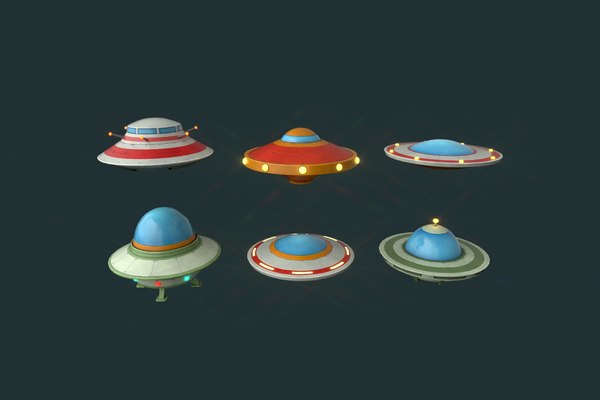 obj retro ufo