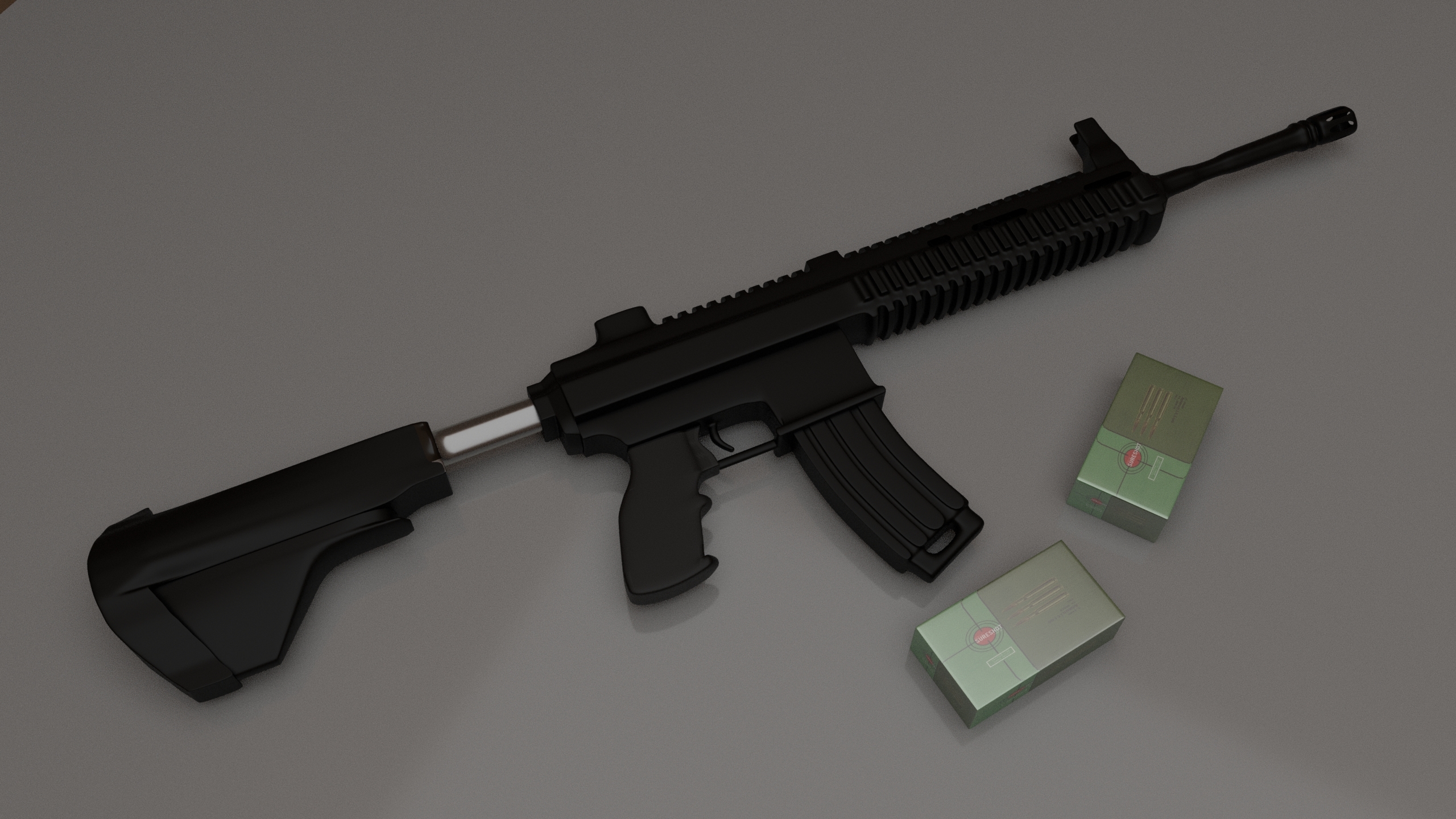 3D m416 ammo pubg - TurboSquid 1363301