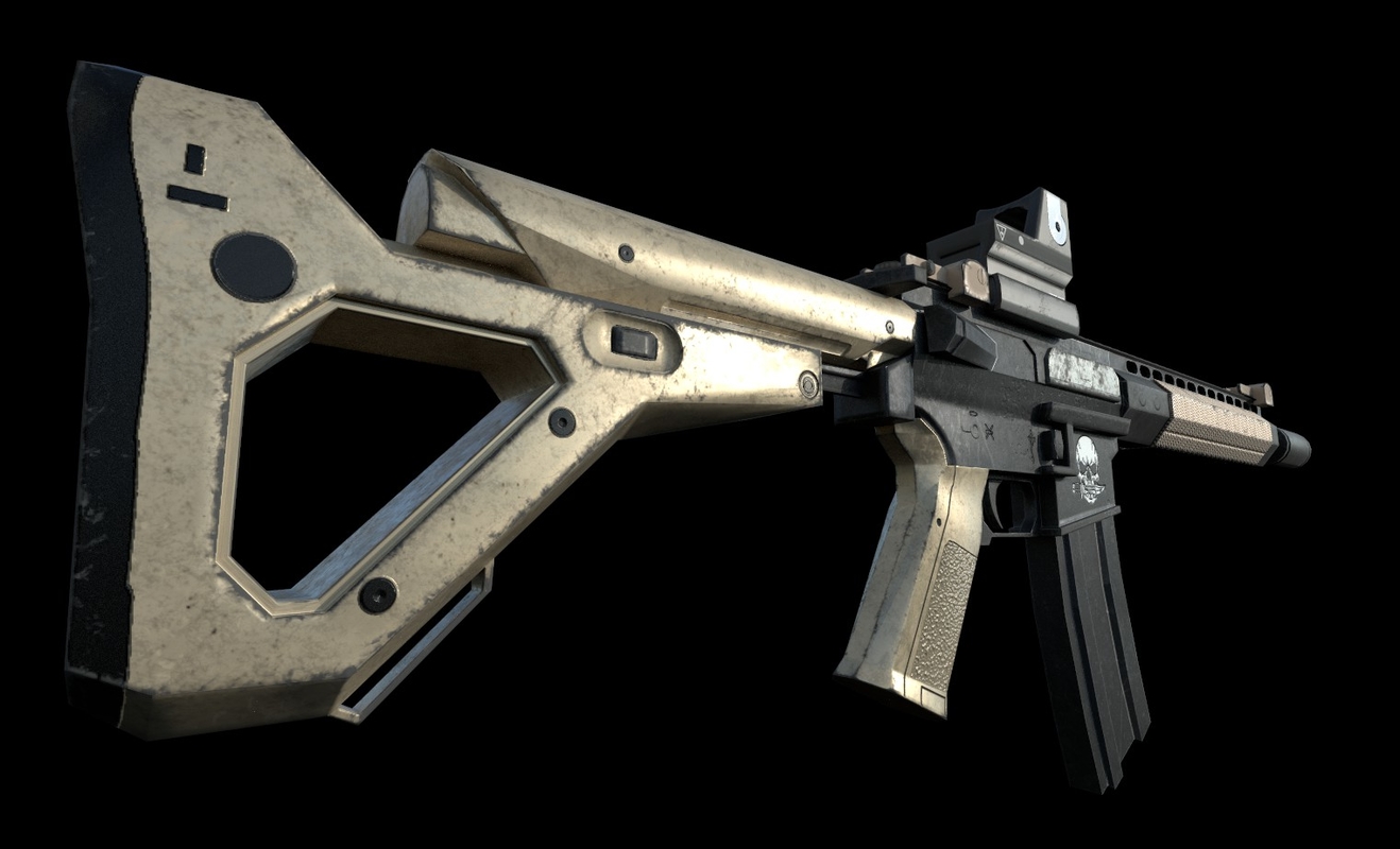 3D model weapon ar-15 - TurboSquid 1363330