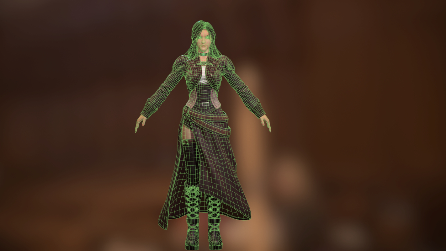 3D model mage female - TurboSquid 1363532
