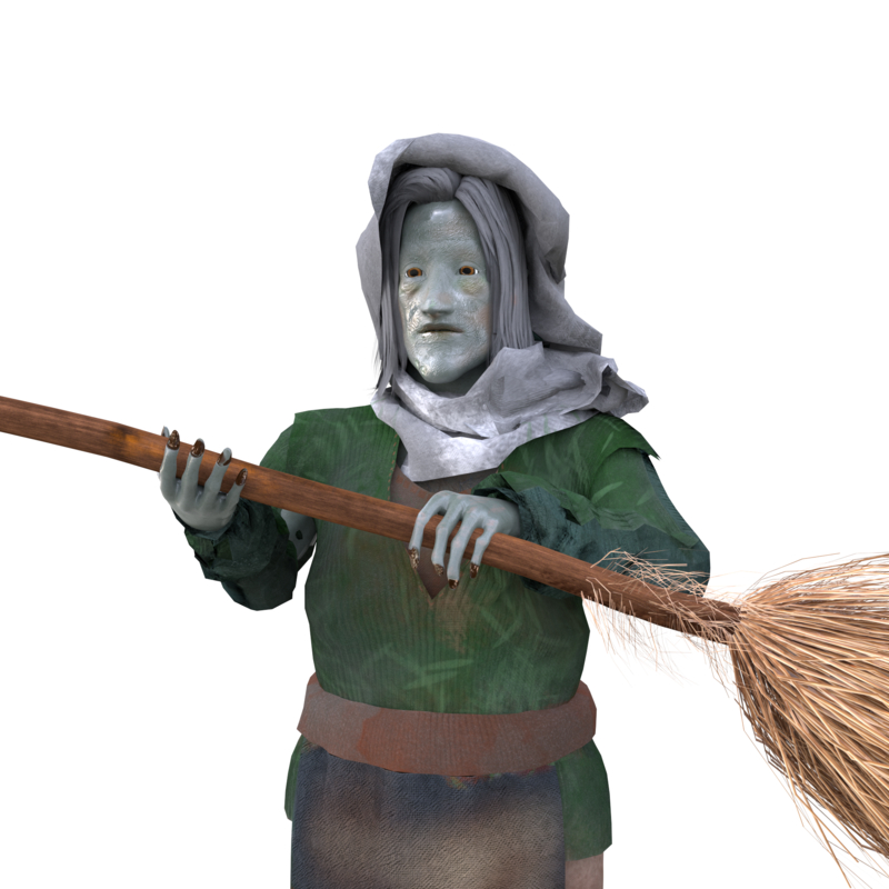 3D-Modell der Hexe 3D-Modell - TurboSquid 1363673