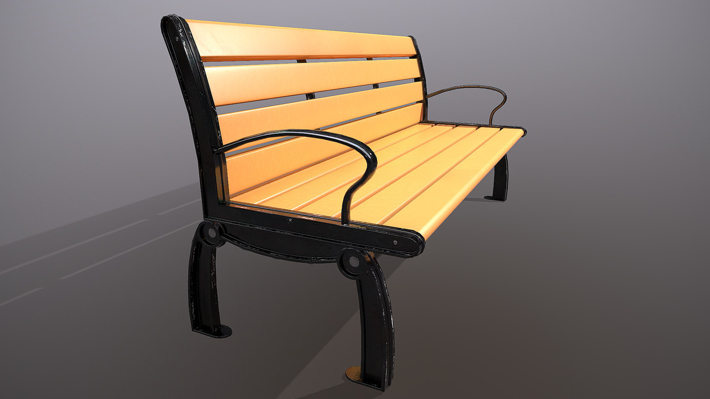 modelo 3d Banco de centro comercial - TurboSquid 1363662