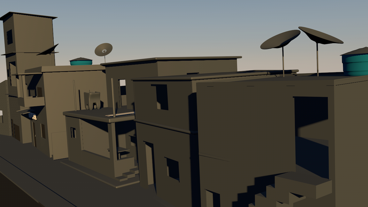 Favela brasileira 3D model - TurboSquid 1363730