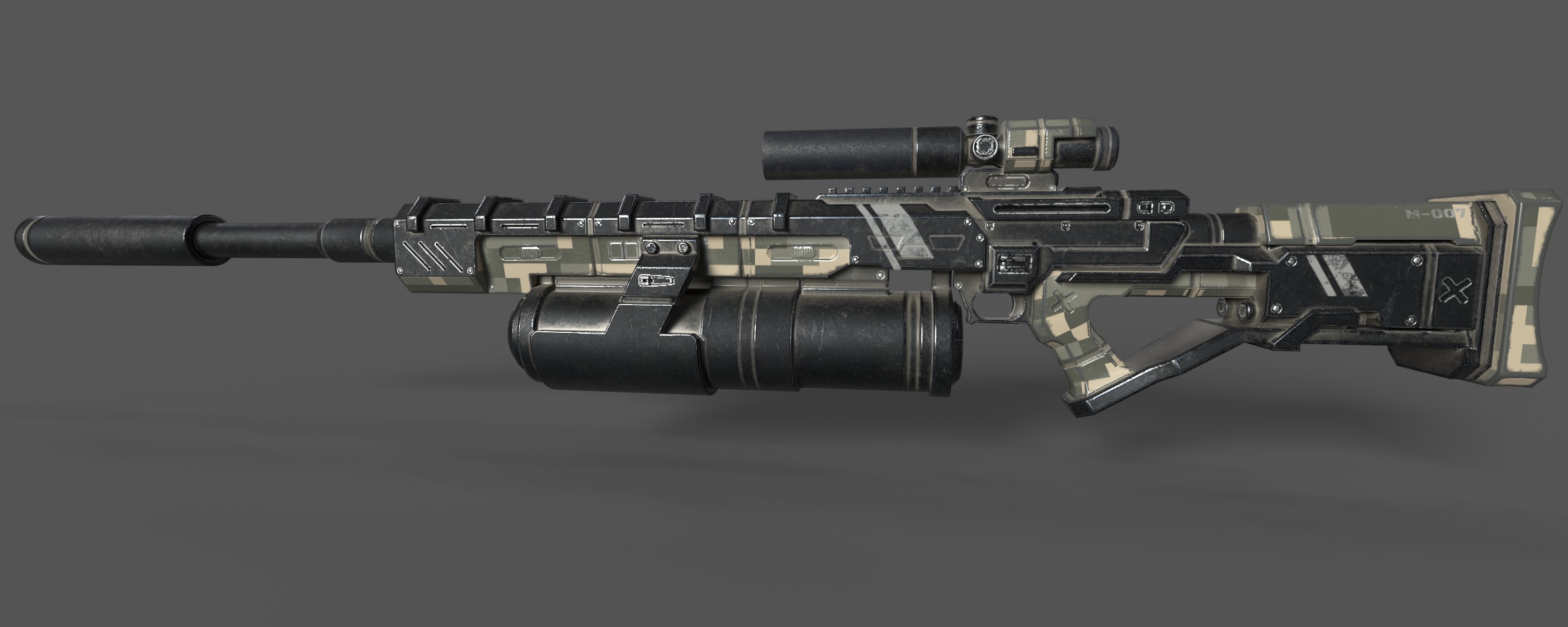 Sniper Rifle Blender Models for Download | TurboSquid