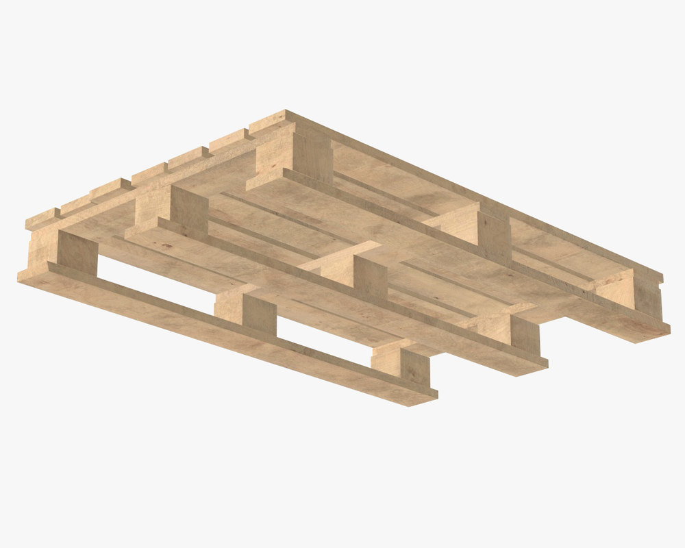 Pallet wood wooden 3D model - TurboSquid 1364025