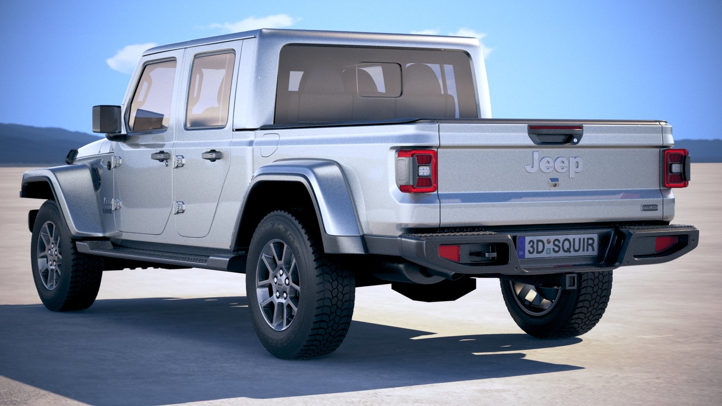 Jeep gladiator 2020 3D model - TurboSquid 1364246