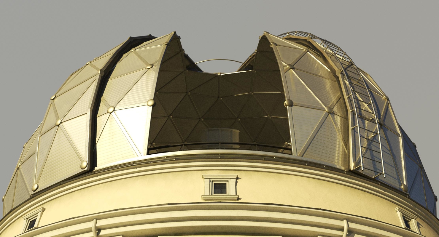 3D model astronomical observatory - TurboSquid 1364307