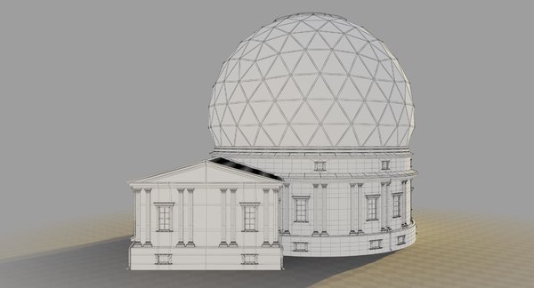 3D model astronomical observatory - TurboSquid 1364307