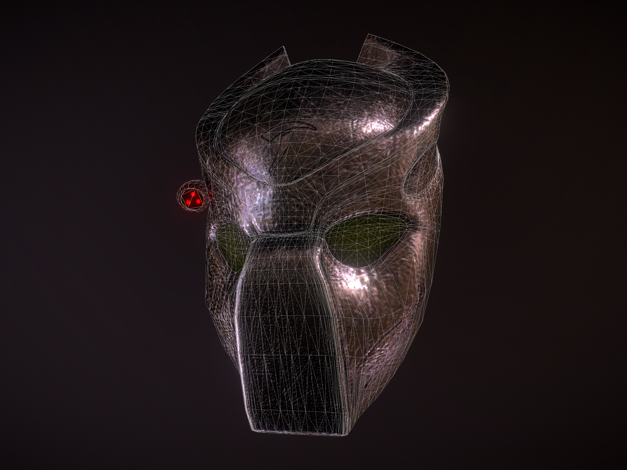 3D bio-mask predators mask model - TurboSquid 1364377