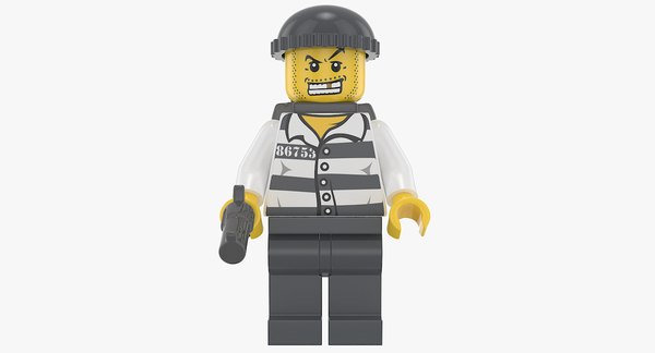 Lego criminal 3D model - TurboSquid 1364383