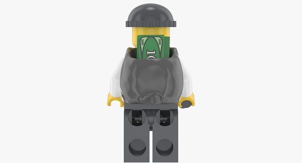 Lego criminal 3D model - TurboSquid 1364383