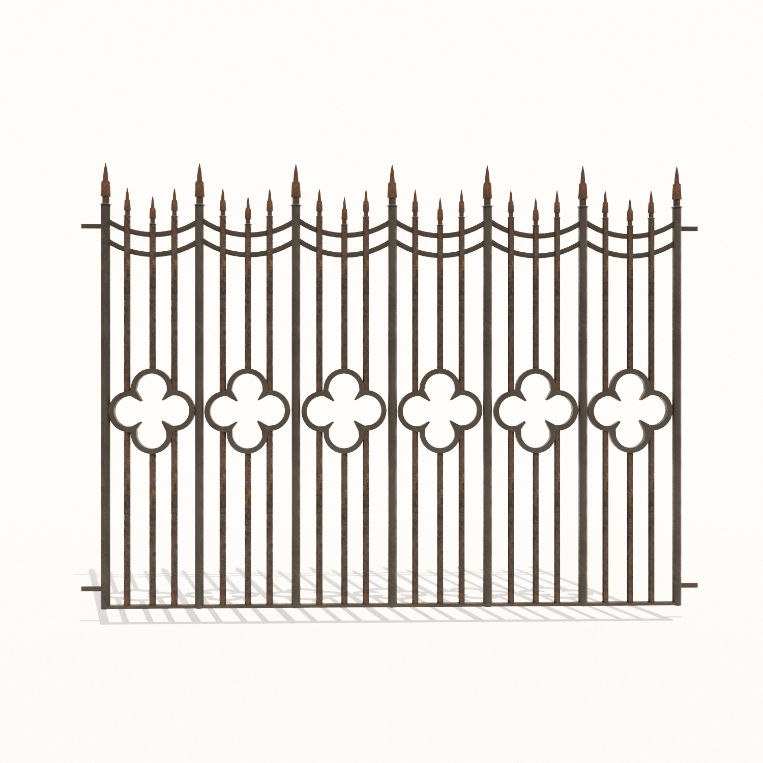 3D cast iron fence pack - TurboSquid 1364366