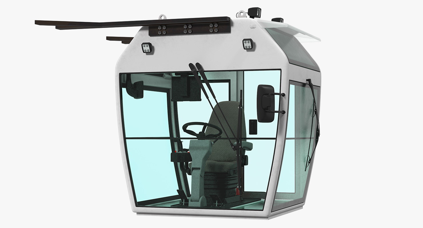 Industrial control cabin 3D - TurboSquid 1364791