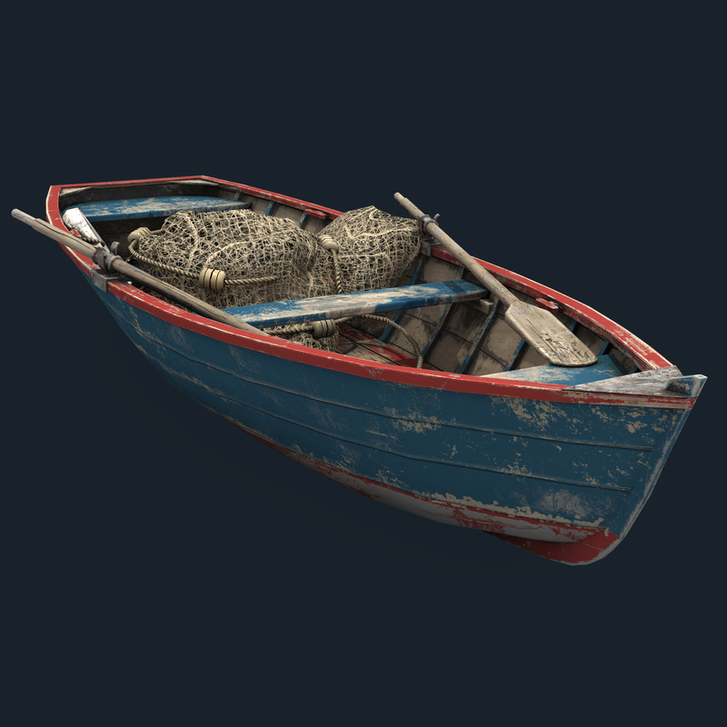 Fishing boat 3D model - TurboSquid 1364504
