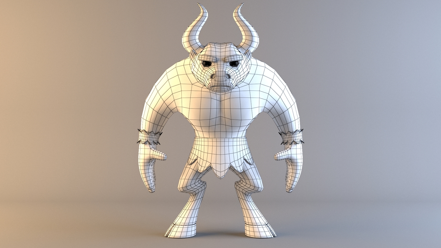 3D minotaur creature - TurboSquid 1364694