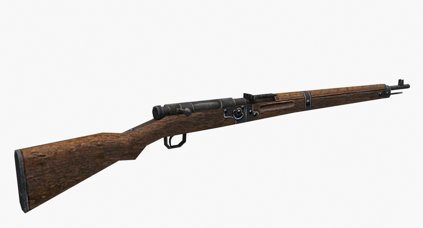 3D type 2 rifle gun - TurboSquid 1364650