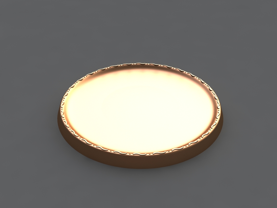 Teller 3D-Modell - TurboSquid 1365117