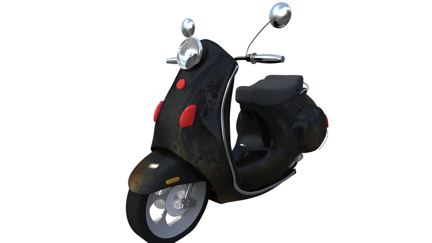 摩托车3D模型 - TurboSquid 1364862