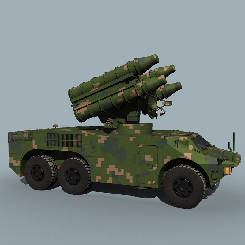 Hq-7 hq-7b 3D model - TurboSquid 1364972