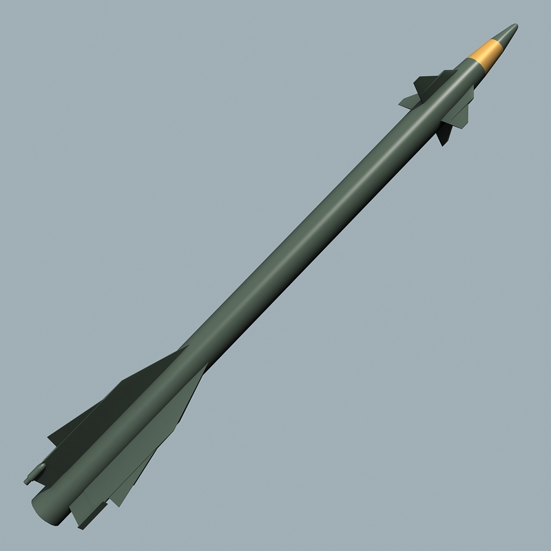 Hq-7 hq-7b 3D model - TurboSquid 1364972