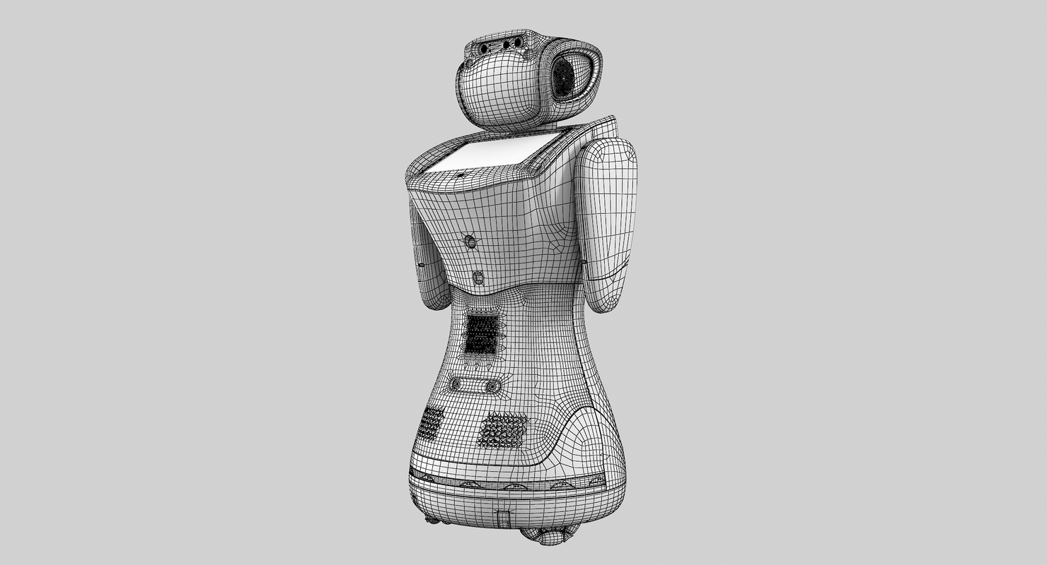 Sanbot elf robot 3D model - TurboSquid 1364986