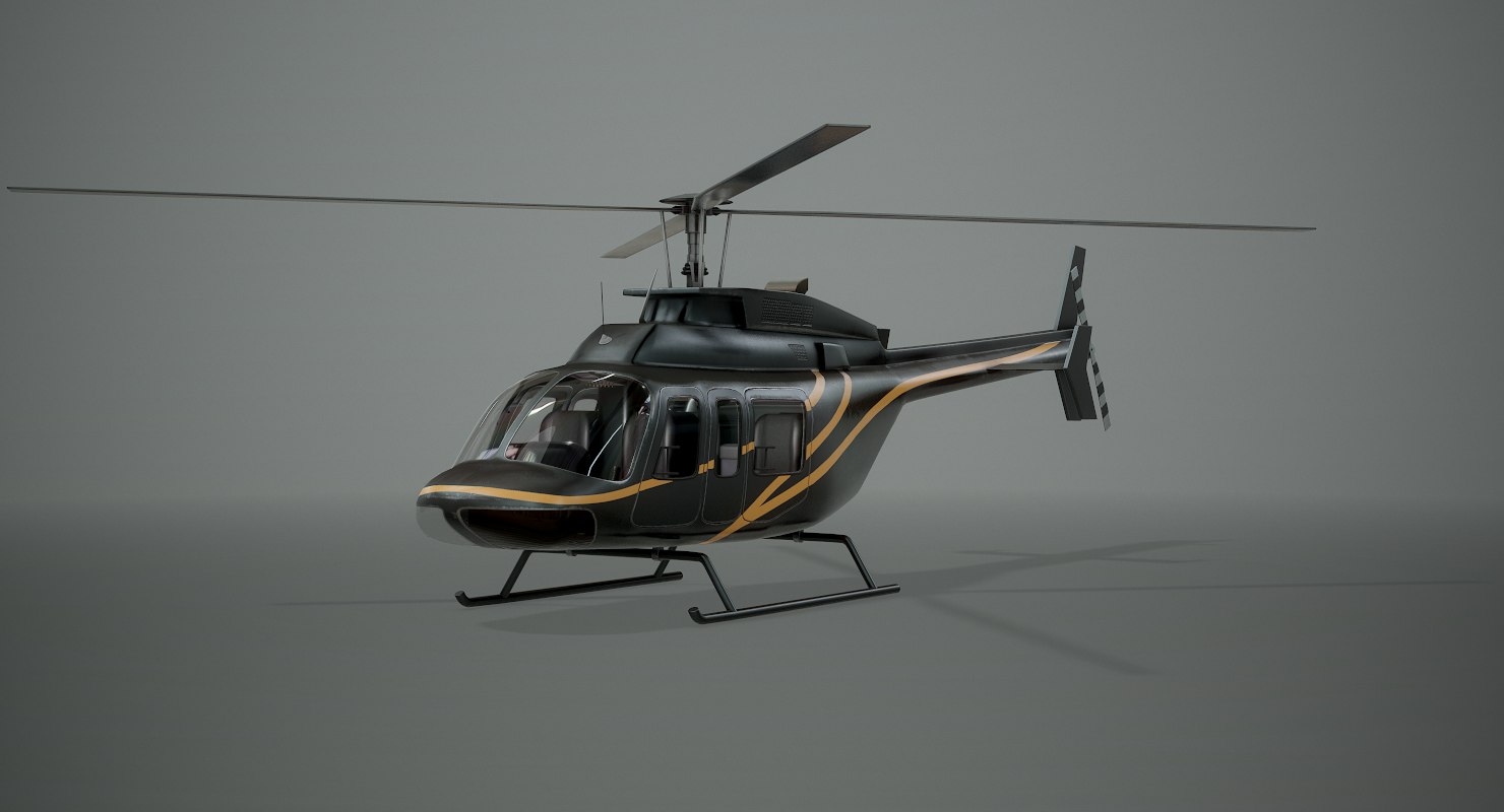 3D realistic bell 407 helicopter - TurboSquid 1365000
