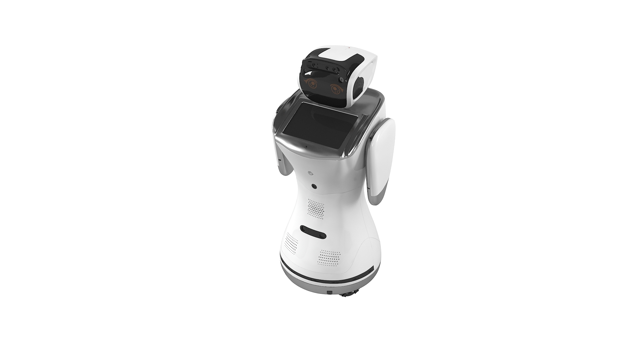 Sanbot elf robot 3D model - TurboSquid 1364986