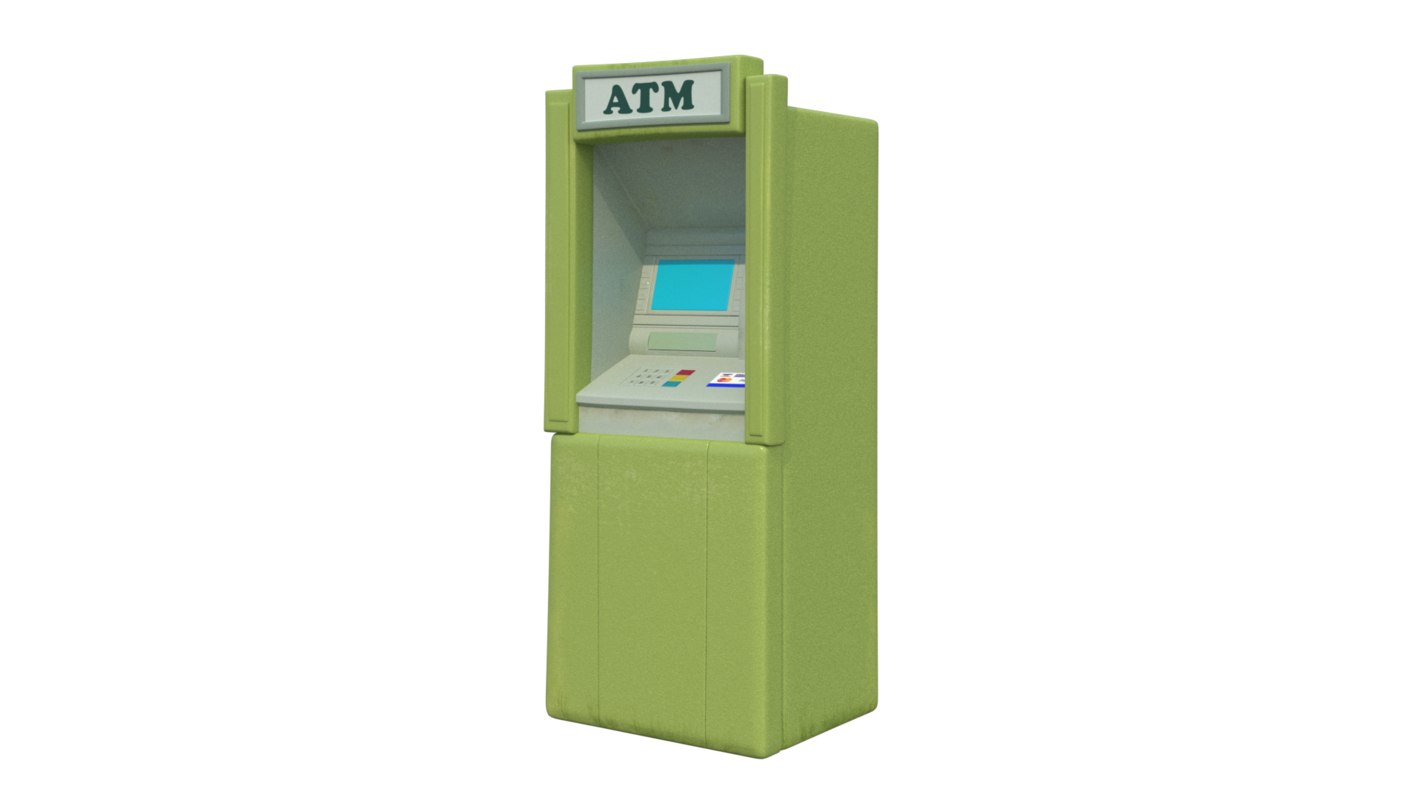 Atm 3D model - TurboSquid 1365238
